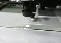 China Laser Glass Cutting Machine suitable for cutting tempered laminated and coated glass with excellent edge and precision  To Speed 0-500mm/s for sale
