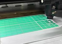 China Laser Glass Cutting Machine with precise laser beam control technology to achieve high accuracy and minimal kerf width  To Speed 0-500mm/s for sale