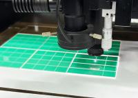 China Laser Glass Cutting Machine designed to improve productivity and reduce manual labor in glass fabrication workshopsTo Speed 0-500mm/s for sale