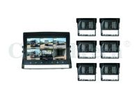China 6-Channel AI Vehicle Monitoring System with 10.1-inch HD IPS LCD and 512GB SD Card Recording for Fleet Security for sale