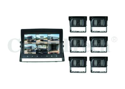 China 6-Channel AI Vehicle Monitoring System with 10.1-inch HD IPS LCD and 512GB SD Card Recording for Fleet Security for sale