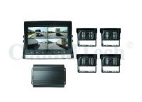 China 4 Channel 360 Degree Surround View Camera System with AI Pedestrian Detection , 1080P Resolution and Vehicle-Grade Durability for sale