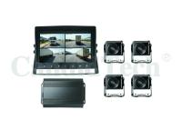 China 4 Channel 360 Degree Surround View Camera System with AI Pedestrian Detection , 1080P Resolution and Vehicle-Grade Durability for sale