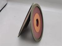 China 4B1 Resin Diamond Grinding Wheel Black Bakelite Diameter 150mm for sale