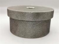 China Customized Electroplated CBN Grinding Wheel Diameter 100 R4 B120/140 for sale