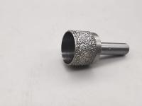China Electro Bonded CBN Grinding Pins Diamond Routers Bit Mounted Points D45 - 25-500mm Diameter Range for Precision Machining for sale