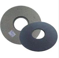 China Vitrified Bond Double Disc Grinding Wheel For PCD PCBN grinder disc for sale