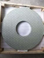 China Vitrified Bond Double Disc Grinding Wheel For PCD PCBN grinder disc for sale