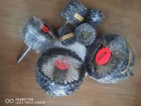 China High Efficiency Silicon Carbide Round Honing Brush Abrasives Metal Handle for sale