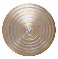 China Flat Shape Metal Bond Diamond Cutting Discs For Brake Pad Grooving for sale