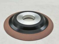 China Dish Shape 12V9 Diamond Grinding Wheel Black Bakelit Kind for sale