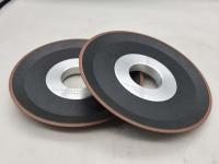 China Dish Shape 12V9 Diamond Grinding Wheel Black Bakelit Kind for sale