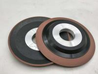 China Dish Shape 12V9 Diamond Grinding Wheel Black Bakelit Kind for sale