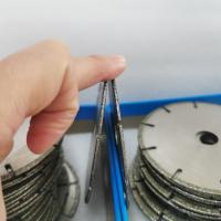 China Ultra Thin Electroplate Diamond Slices  For Cutting Carbon Fiber for sale