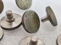 China 1A8W 23*14*6*3mm Edge D151 Electroplated Diamond Grinding Bits for sale