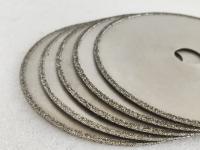 China 1A1R 135*2*20*3  D30/35  Electroplated Diamond  Cutting Disc for sale