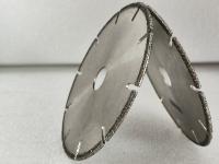 China Long Life Span Electroplated  Bonded Diamond Cutting Blade for sale