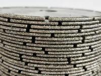 China Long Life Span Electroplated  Bonded Diamond Cutting Blade for sale