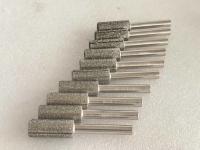 China Diamond Mounted Points With Slots Kind Grinding Pins for sale