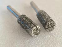 China Diamond Mounted Points With Slots Kind Grinding Pins for sale