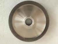 China Customized Electroplated CBN Grinding Wheel, Diameter 184mm, Grit Number B213 for sale