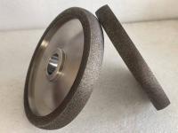 China Customized Electroplated CBN Grinding Wheel, Diameter 184mm, Grit Number B213 for sale