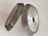 China Electroplated CBN Grinding Wheel Used For Endmill, Diameter 78mm, Angle 60 for sale