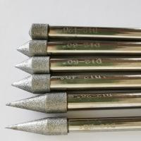 China Custom-Made Electroplated Diamond Grinding Heads In Various Sizes. For Cemented Carbide for sale