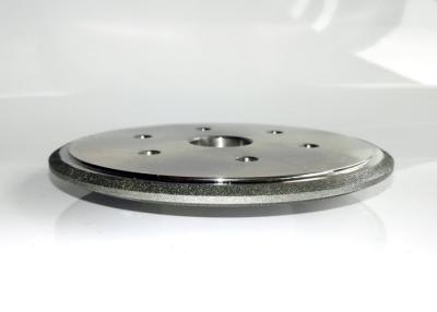 China D150 High Precision Electroplated Diamond Grinding Wheel 130mm x 8mm for Screw Tap Sharpening for sale