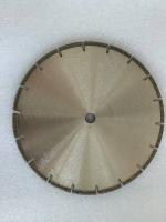 China 184.16mm Diameter Segmented Diamond Saw Blade With Electroplated Nickel Bond And Reinforced Steel Core For Concrete Cutting for sale