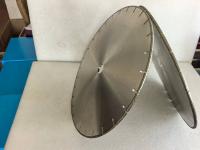 China 400mm Electroplated Diamond Saw Blade with Nickel Bond for Wear-Resistant Concrete Cutting for sale