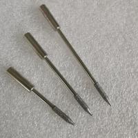 China D151# Electroplated Diamond Grinding Pins with 2.2mm Head Diameter and Abrasion-Resistant Diamond Coating for sale