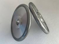 China Electro Diamond  Wheels For Polishing Glass With R6 Round Profile  Grinding Wheel for sale