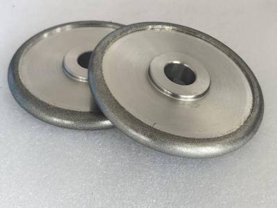 China Electro Diamond  Wheels For Polishing Glass With R6 Round Profile  Grinding Wheel for sale