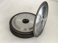 China 150mm Resin Bond CBN Grinding Wheel with 32mm Inner Hole and 1.3mm to 4.0mm CBN Layer for HSS Tool Sharpening for sale