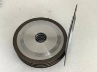 China 150mm Resin Bond CBN Grinding Wheel with 32mm Inner Hole and 1.3mm to 4.0mm CBN Layer for HSS Tool Sharpening for sale