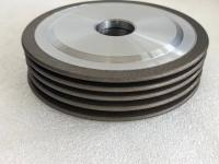 China 150mm Resin Bond CBN Grinding Wheel with 32mm Inner Hole and 1.3mm to 4.0mm CBN Layer for HSS Tool Sharpening for sale