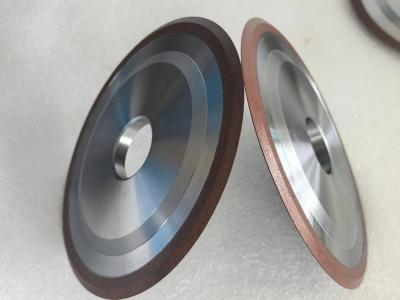 China Resin Diamond Grinding Wheel 14V1 150*8*32*3*6mm 60 Degree V Shape Long Life For Carbide Tools for sale