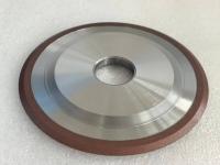 China Resin Diamond Grinding Wheel 14V1 150*8*32*3*6mm 60 Degree V Shape Long Life For Carbide Tools for sale