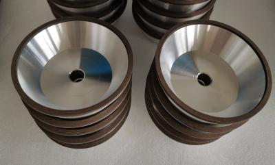 China Resin Diamond Grinding Wheel 11A2 Flaring Cup Shape 125mm Outer Diameter for Carbide Tool Grinding for sale