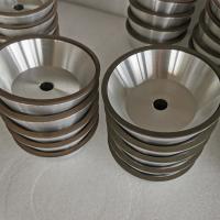 China Resin CBN Grinding Wheel with Wear Resistant Sharp Cutting Edge for HSS Tool Grinding for sale