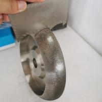 China Customizable Electroplated CBN Sharpening Wheel for Woodworking Band Saw Blade Grinding for sale