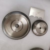 China Customizable Electroplated CBN Sharpening Wheel for Woodworking Band Saw Blade Grinding for sale