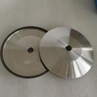 China 150mm Diameter D46 Grit C100 Resin Bond Diamond Grinding Wheel for Cemented Carbide Cutting Tools for sale