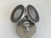 China Custom 50mm Diameter B252 Grit Size Electroplated CBN Grinding Head for High-Hardness Metals for sale
