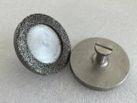 China Custom 50mm Diameter B252 Grit Size Electroplated CBN Grinding Head for High-Hardness Metals for sale