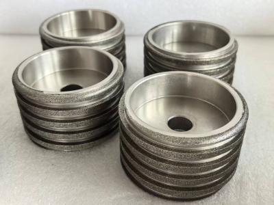 China Wear Resistant Helical Shape 80x54x16mm Electroplated CBN Grinding Wheel For Sharpening Scissors for sale