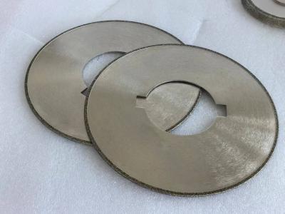 China 1A1R Electroplated Diamond Grinding Wheel 200x3x75x3mm for sale