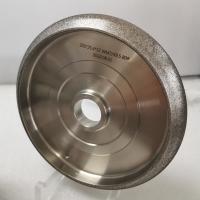 China Customized Electroplated CBN Wheel With 203mm OD And WM 7/39.5 Profile For Wood Band Saw Sharpening for sale