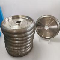 China Customized Electroplated CBN Wheel With 203mm OD And WM 7/39.5 Profile For Wood Band Saw Sharpening for sale